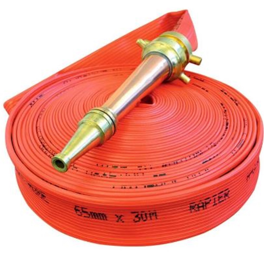 Fire Hose RAPIER - 30m x 64mm Class H - BLUE wire binding L/A Bic ...