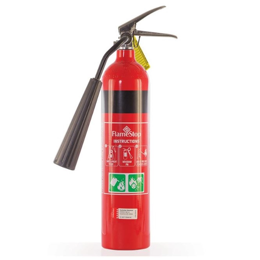 FlameStop 2.0kg CO2 Type Portable Fire Extinguisher - Fire ...