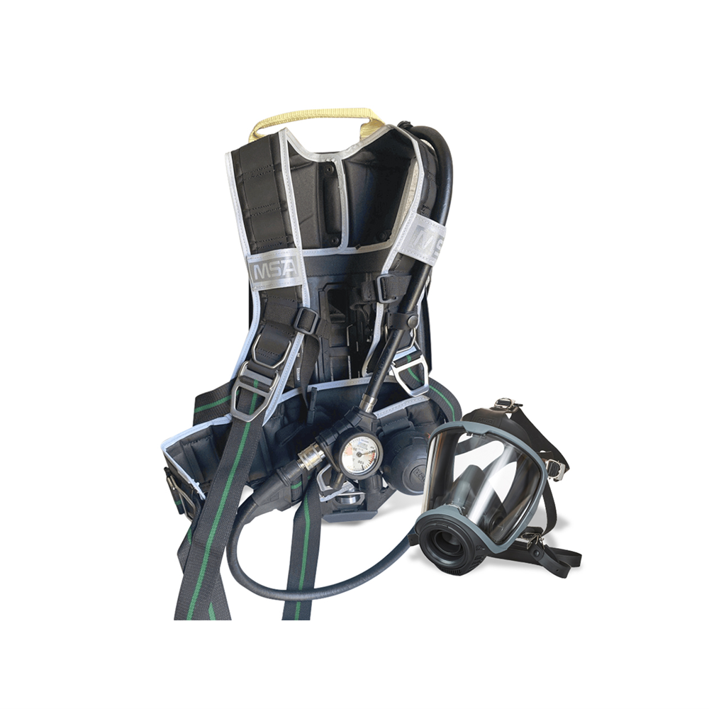 MSA M1 Professional SCBA - Adj Backplate, swivel w/belt, combi gauge ...