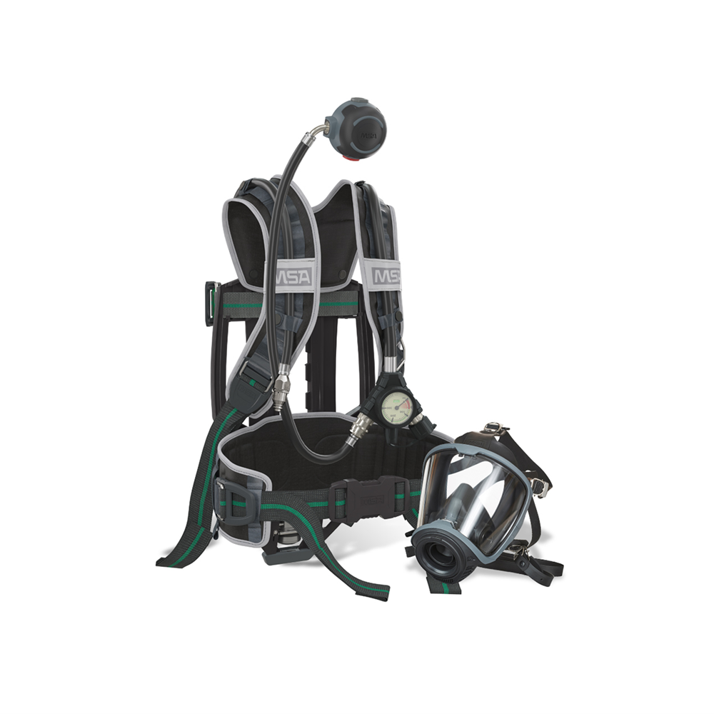 MSA M1 SCBA, Underground, Single Line with G1 facepiece, Harness ...