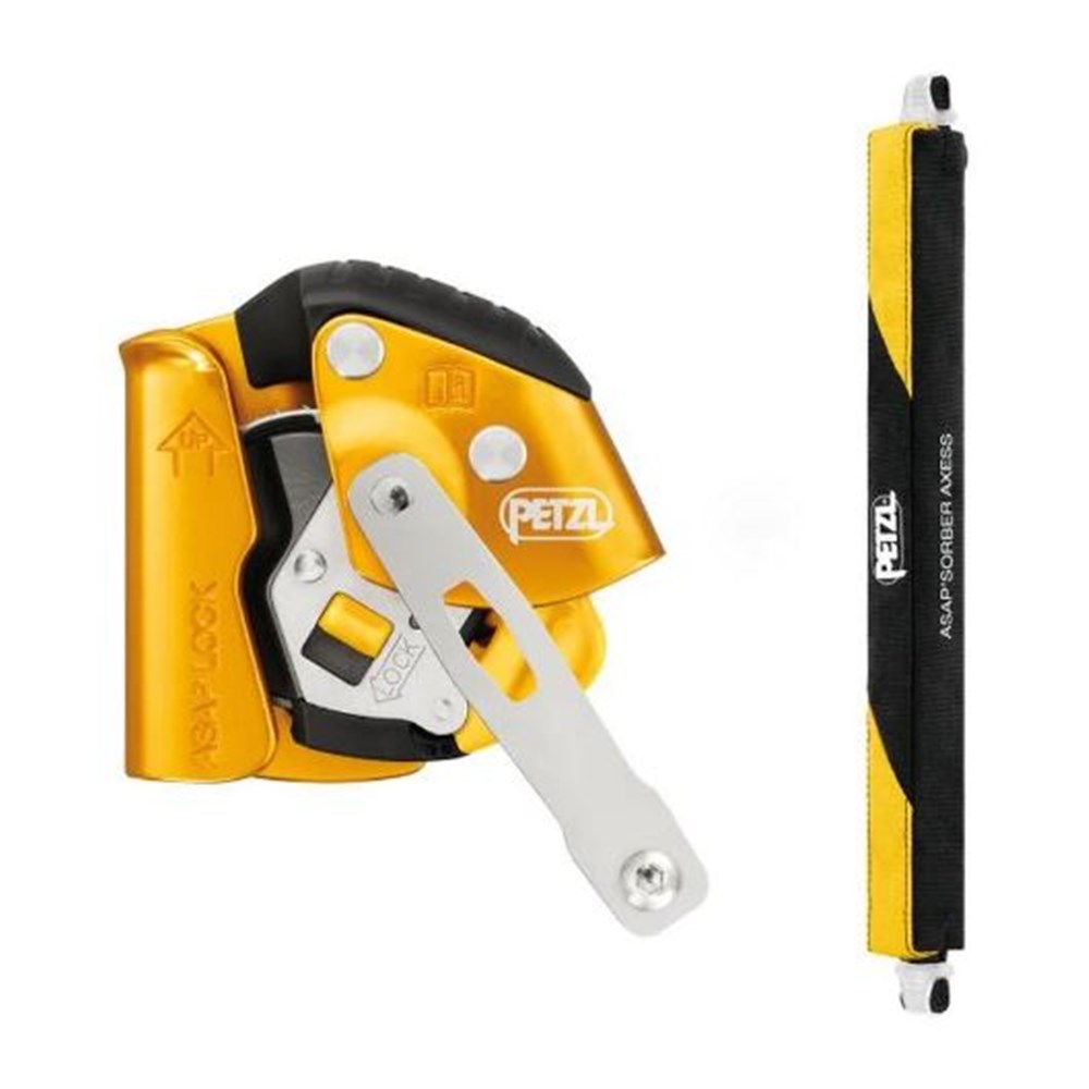 Petzl ASAP LOCK + Absorbica Axess Kit - Harnesses / Lanyards / SRLs ...