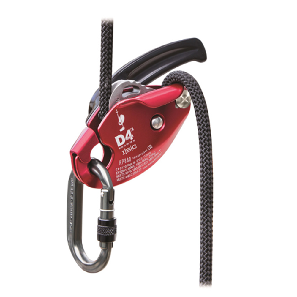 Rescue Descender D4 Red - Ascenders / Descenders - Fire Rescue Safety ...