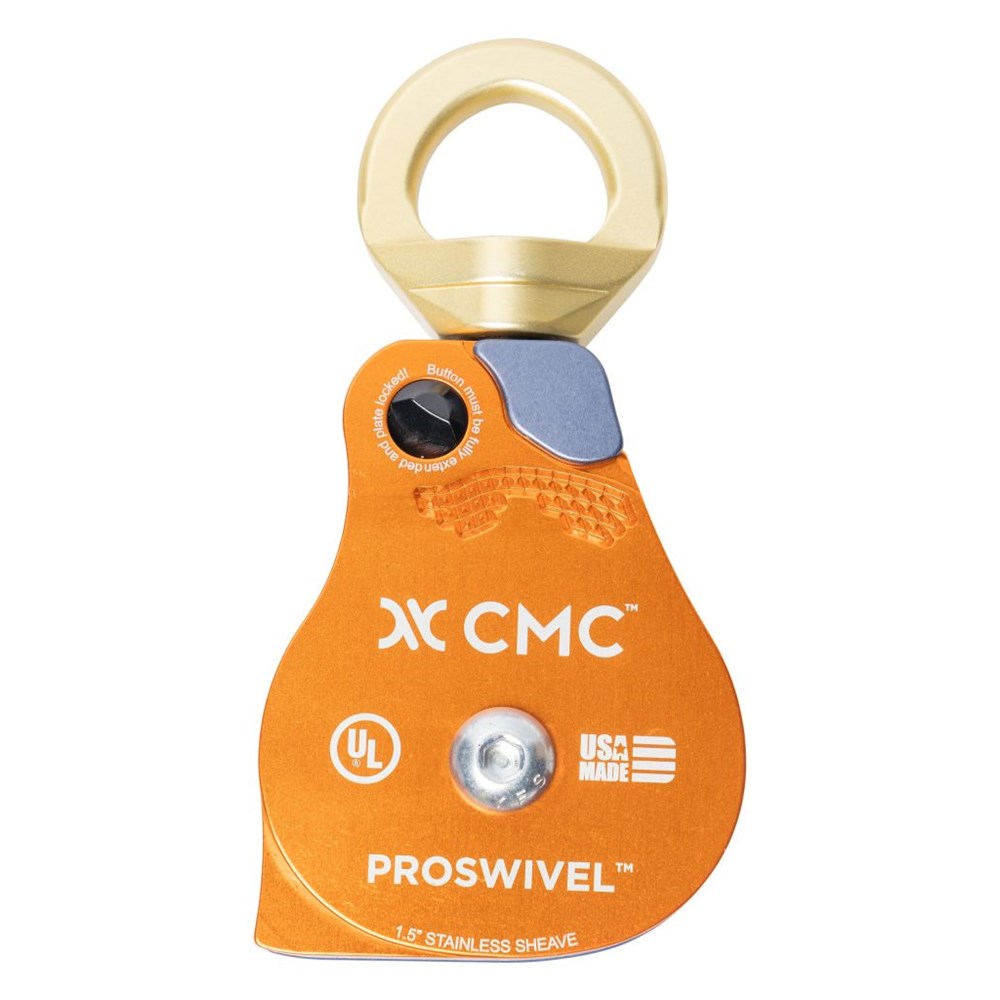 CMC Pulley, Proswivel, 1.5 inch, PMP, Single Swivel - Pulleys / Plates ...