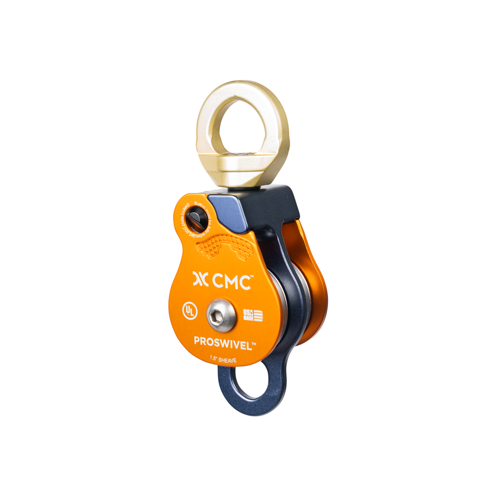 CMC 1.5 Inch Proswivel, Double Swivel Pulley - Pulleys / Plates - Fire ...