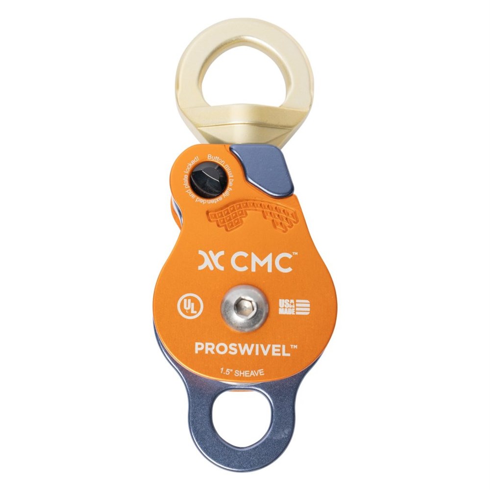 CMC Rescue Swivel Pulley Double Aluminium General Use - Pulleys ...