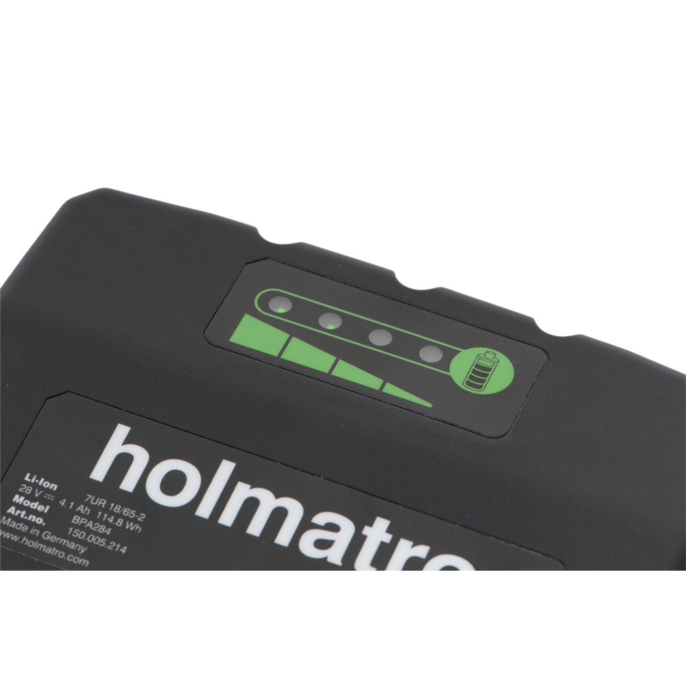 HOLMATRO - 151000307 - BATTERY BPA286 28V 6Ah - Greenline - Accessories ...