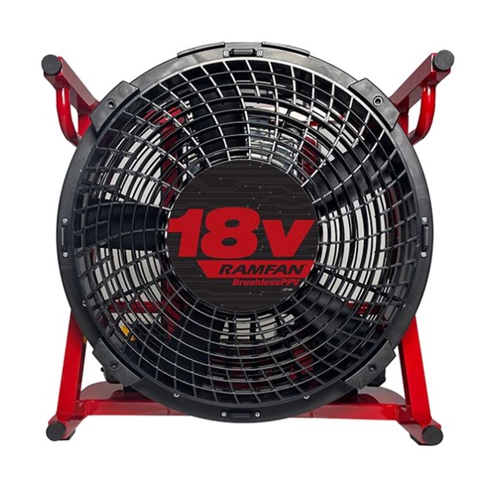 Ramfan 18V BrushlessPPV 18", Milwaukee M18/12Ah Compatible, - No ...