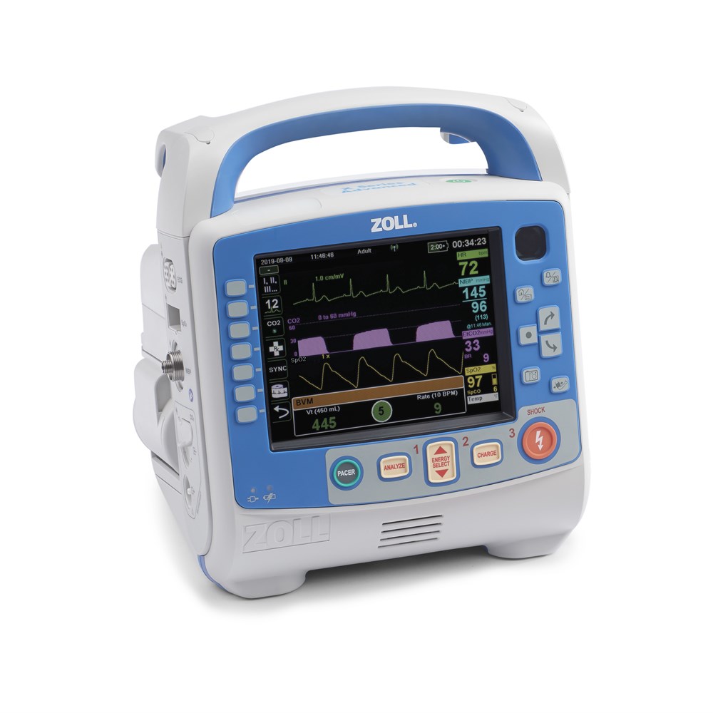 Defibrillators - X Series Advanced 12 Lead ECG with PACING SpO2 EtCO2 ...