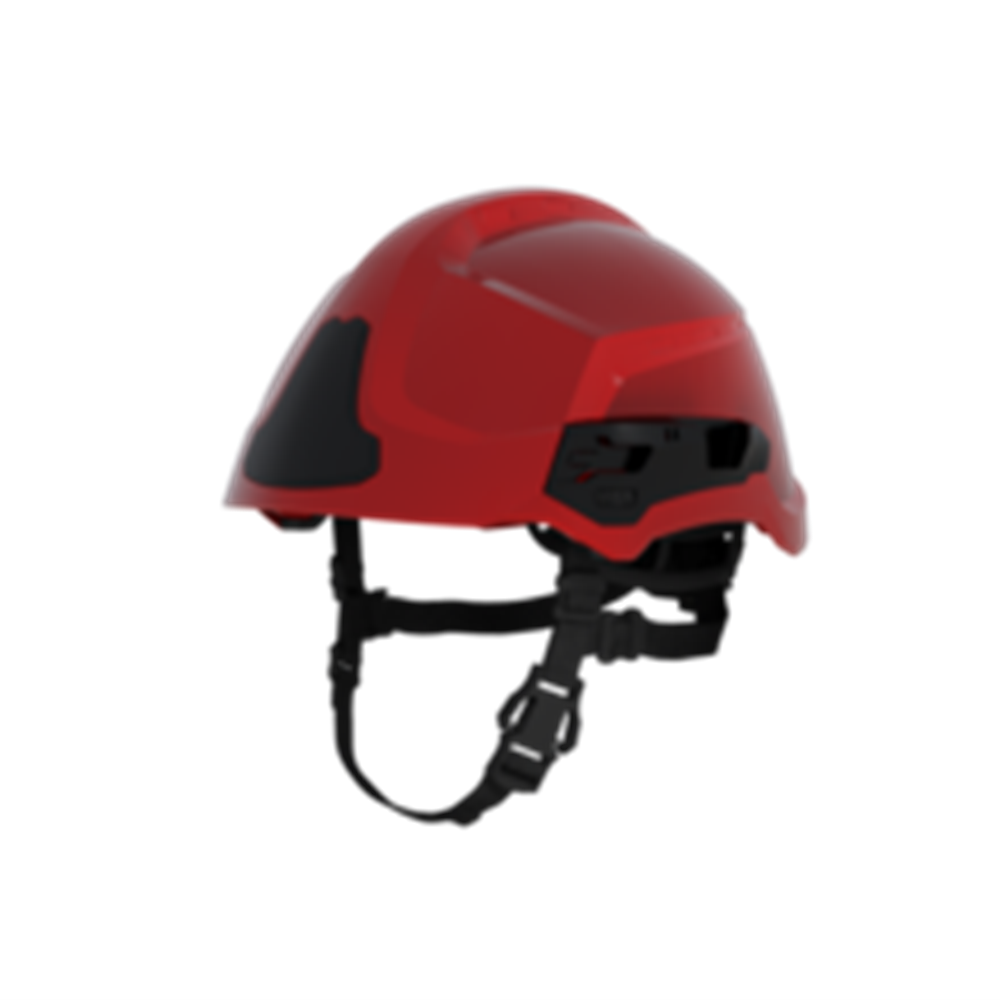 MSA Gallet F2XR EN Non Vented Helmet, Silver RRT, Bag - Fire and ...