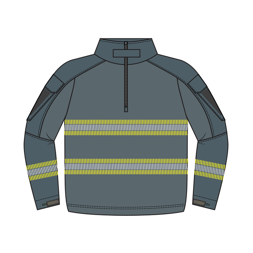 Hybrid FR shirt with triple trim - PPE - Other - Fire Rescue Safety ...
