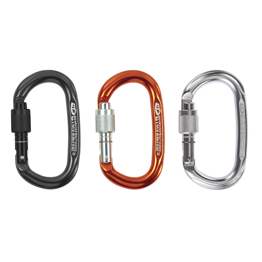 CT Pillar SG Oval Carabiner 21mm Max Gate - Connectors / Karabiners ...