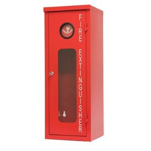 FlameStop 9.0kg Extinguisher Cabinet - Metal - Lockable - Fire ...
