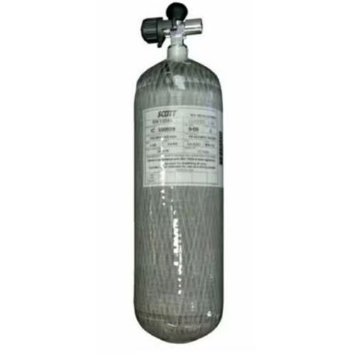 3M Scott Safety Cylinder 9L 300 Bar Carbon Fibre T Valve with non ...