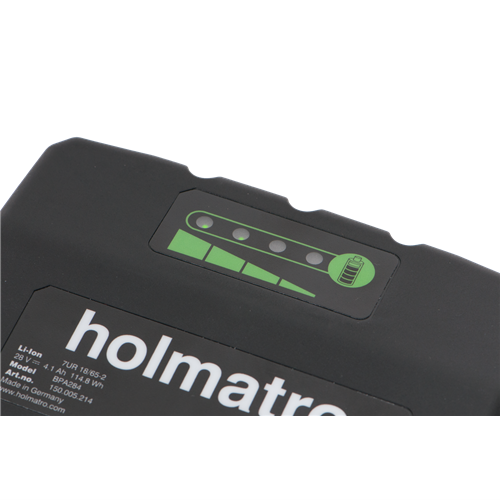 HOLMATRO - 151000307 - BATTERY BPA286 28V 6Ah - Greenline - Accessories ...