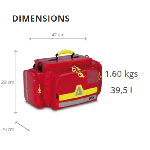 PAX Head of Operations Bag - PAX-Plan - Red - Gear Bags and Packs ...