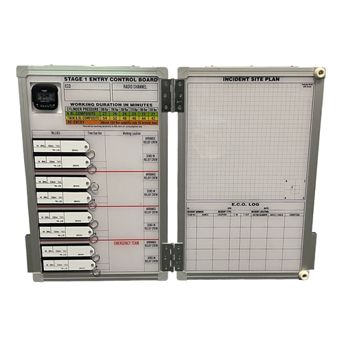 DFES Spec (New Figures) BA Entry Control Tally Board with Tally Tags ...
