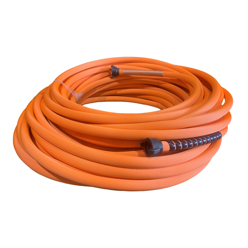 Hose Fire semi rigid rubber lined - Syntex Monoflex orange 25mm x 40m ...