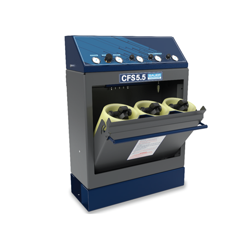 BAUER Containment Filling Station - CFS5.5-3S Breathing Air Cylinders ...