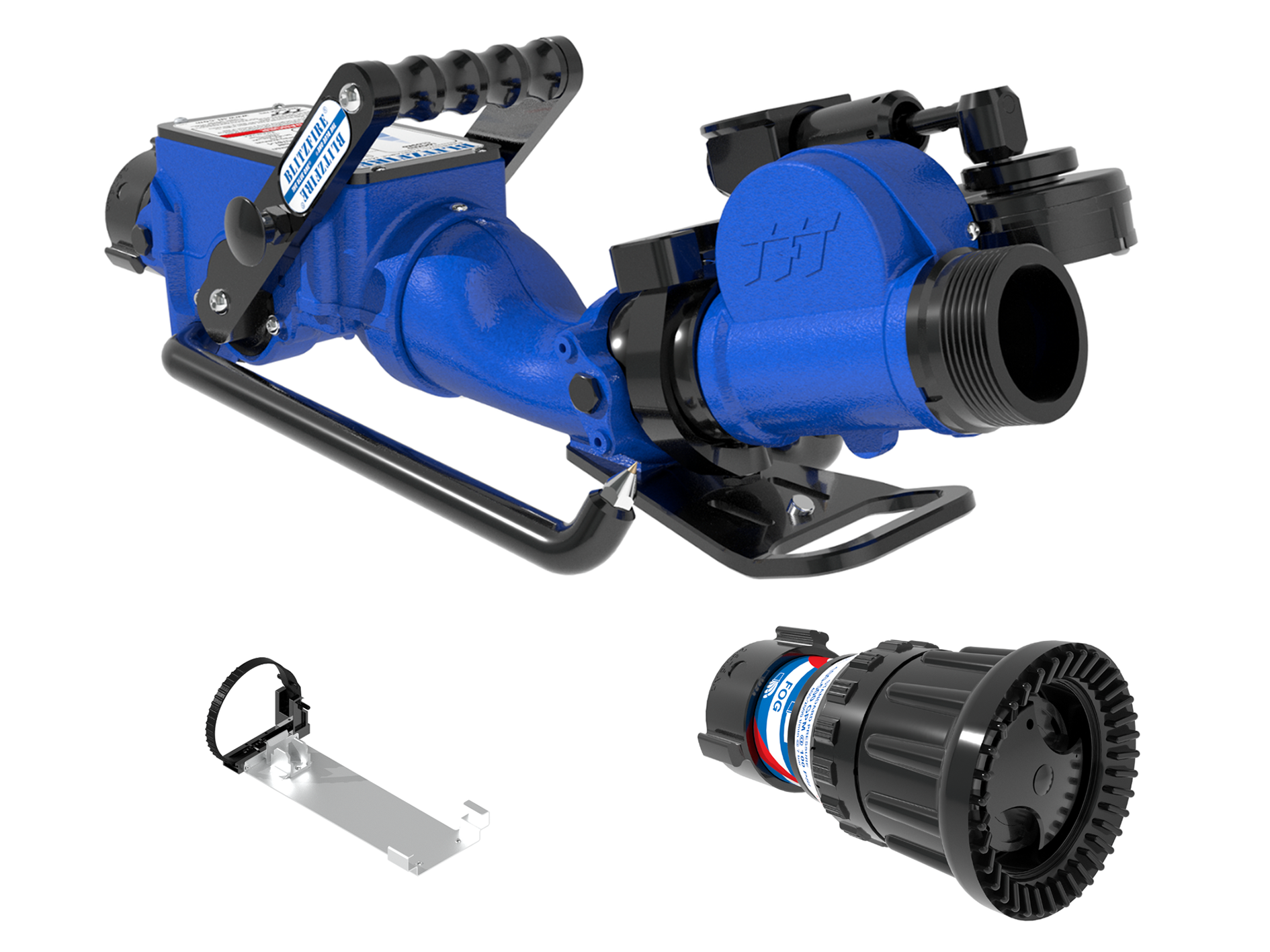 TFT - Blitzfire Monitor Kit (OSC) - with Max Force Nozzle Truck Bracket ...