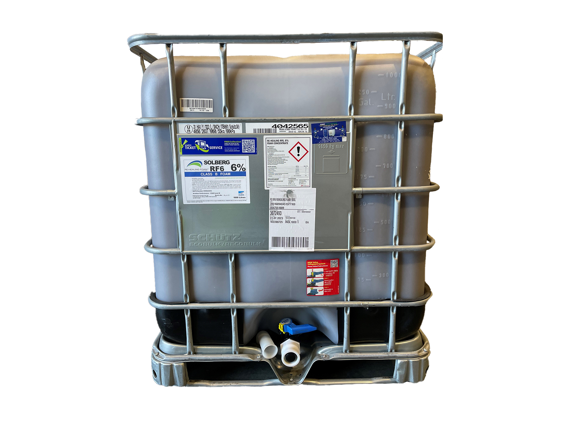 Perimeter Solutions - Solberg Re-Healing Foam, RF6, 6%, 1000L IBC ...