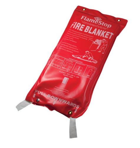 FlameStop Fire Blanket - 1.8m x 1.8m - Fire Extinguishers / Blankets ...