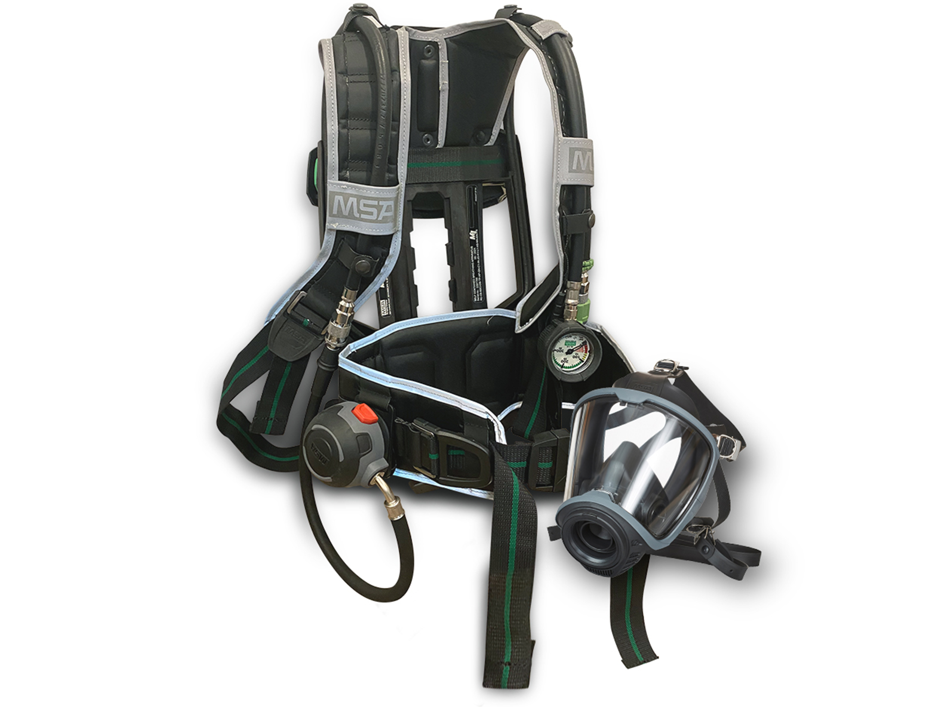 MSA - M1 SCBA Med Back Plate Swivel Classic Pneumatic LGDVFix G1 FM ...