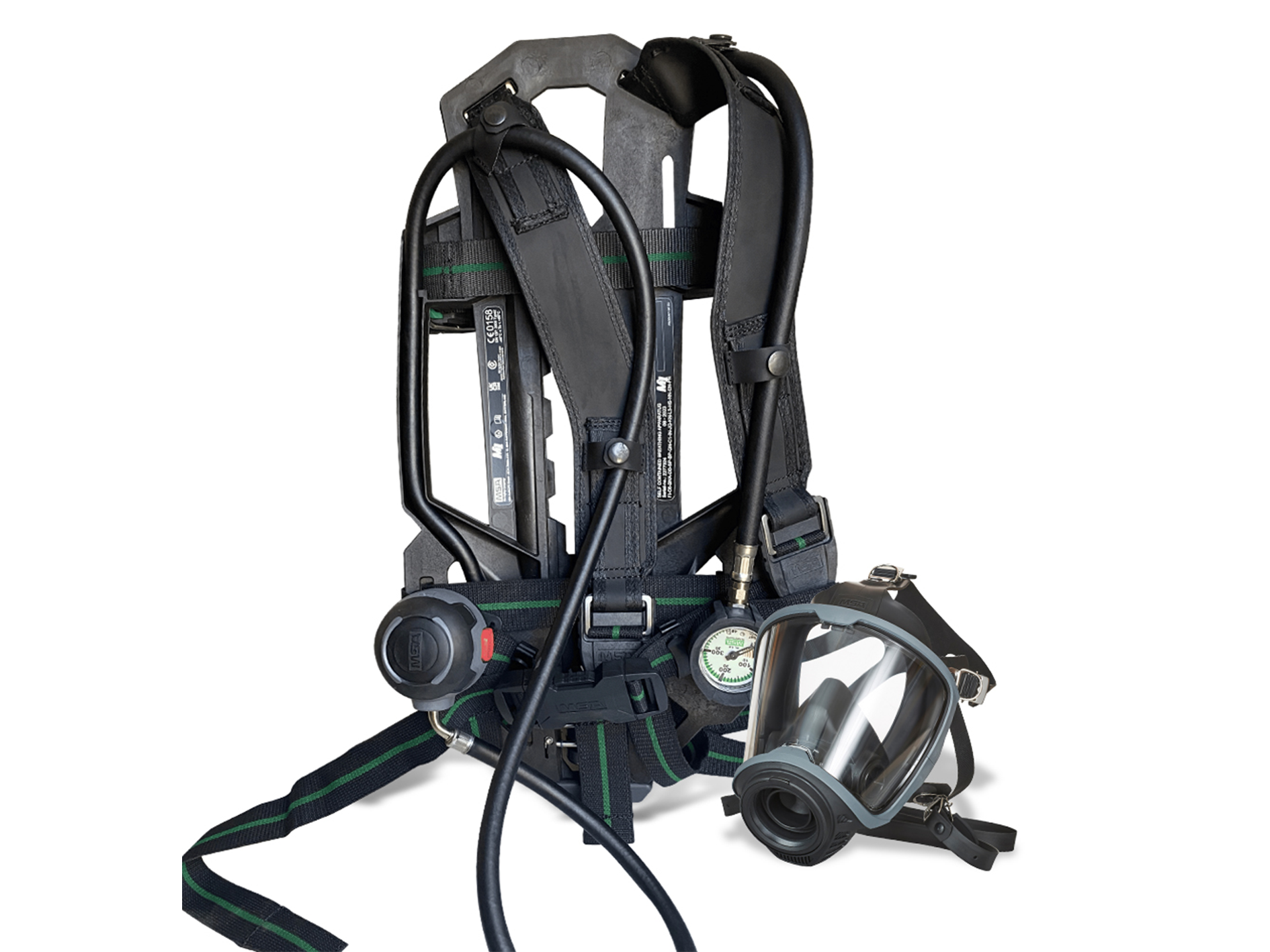 MSA - M1 SCBA Basic Back Plate NA Classic Pneumatic LGDVFix G1 FM ...