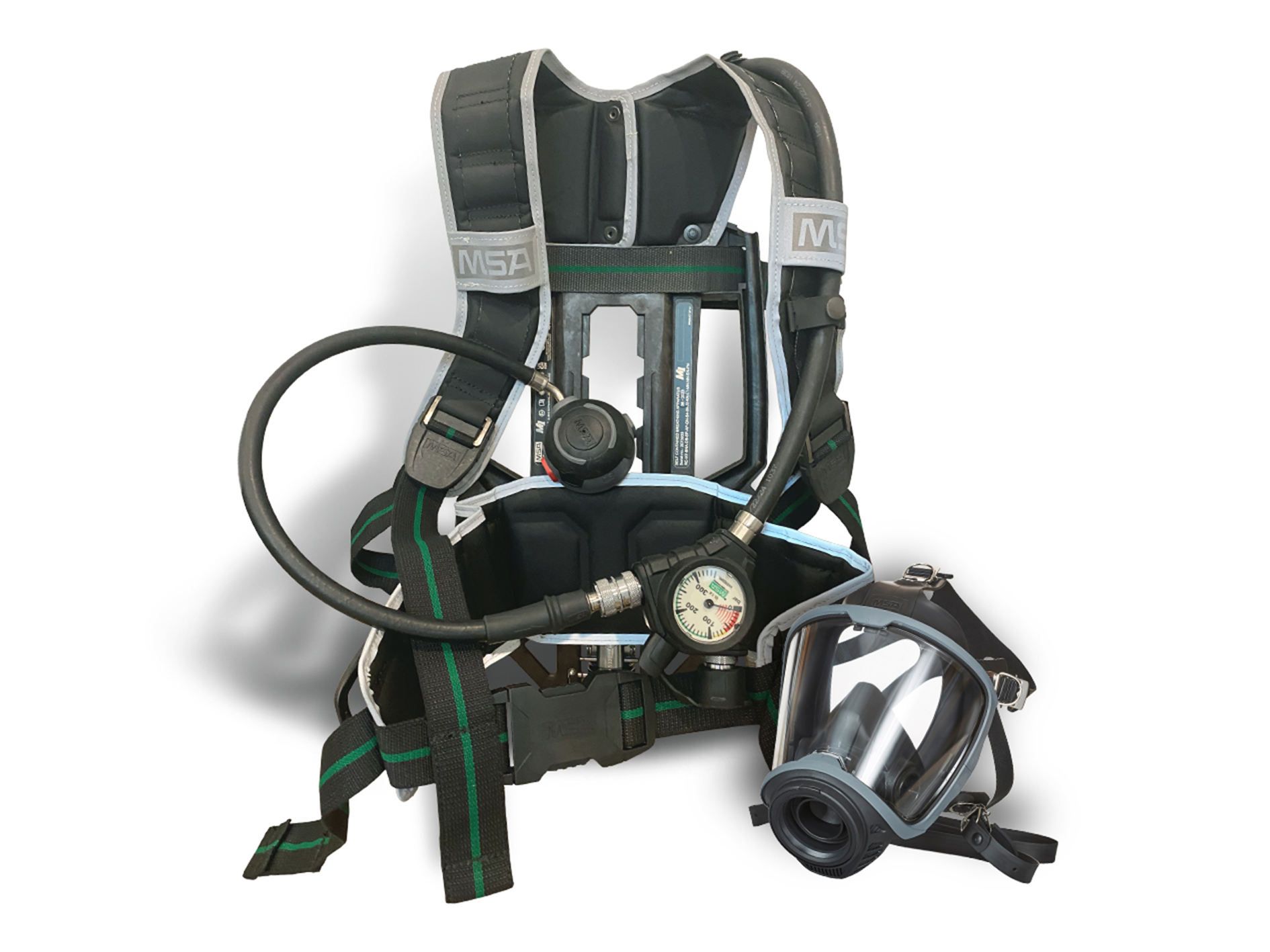 MSA M1 SCBA WORKING CLASSIC LINE SWIVEL BELT, SINGLE LINE PNEUM REMOV ...