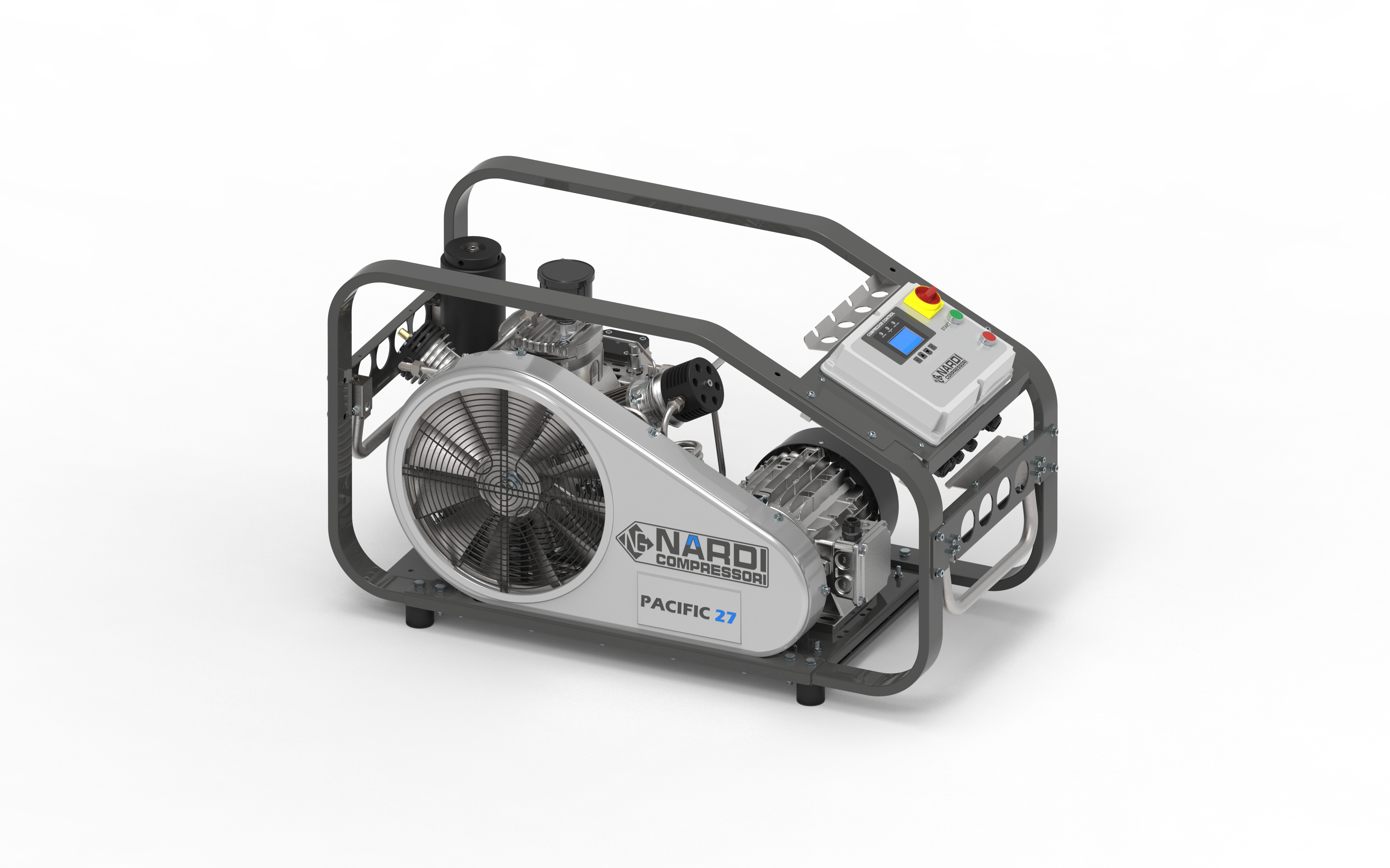 Nardi Compressor PACIFIC P 27 Three phase Electric (PAC 2) 330 bar ...