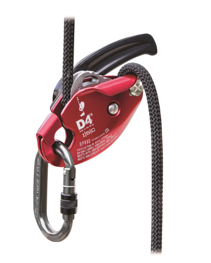 Rescue Descender D4 Red - Ascenders / Descenders - Fire Rescue Safety ...