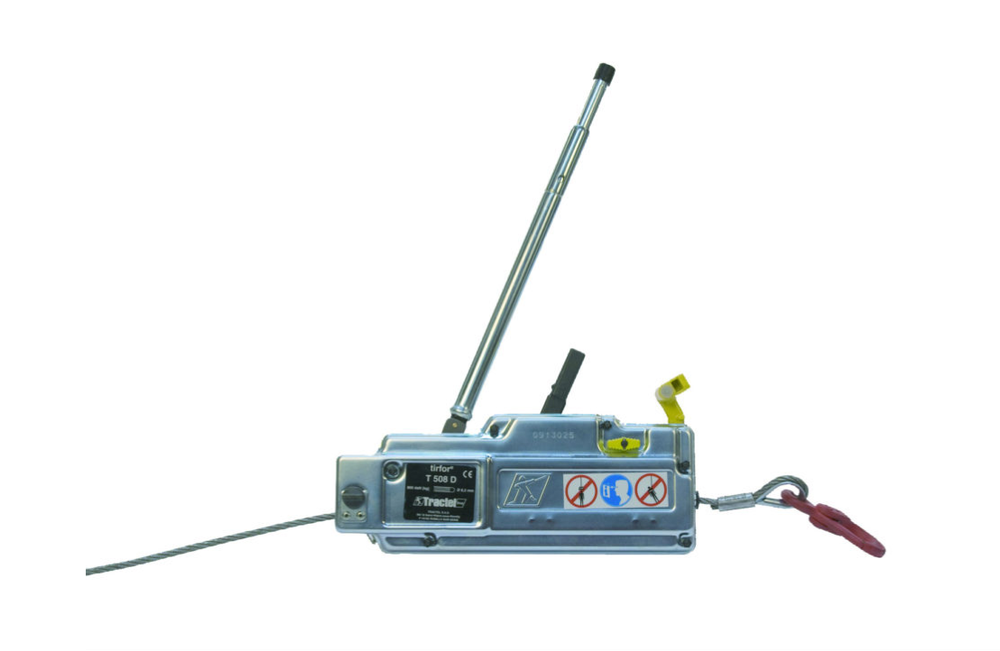 Tirfor T516D Manual Wire Rope Hoist 1600KG - Specialised Rescue Tools ...