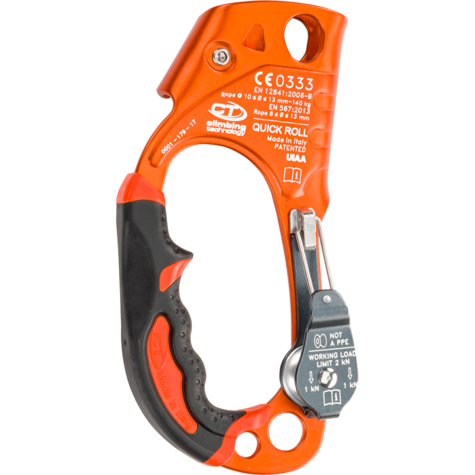 Skylotec Quick Roll - Right Hand Ascender, integrated pulley ...