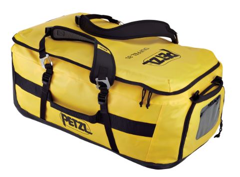 Petzl Duffel, Yellow/Black 85L - Gear Bags - Fire Rescue Safety ...