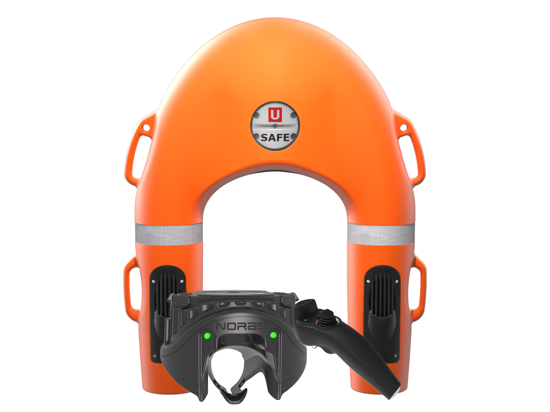 U Safe System Complete GEN 2 - Orange -charger/remote/wrench/ trsfmr ...