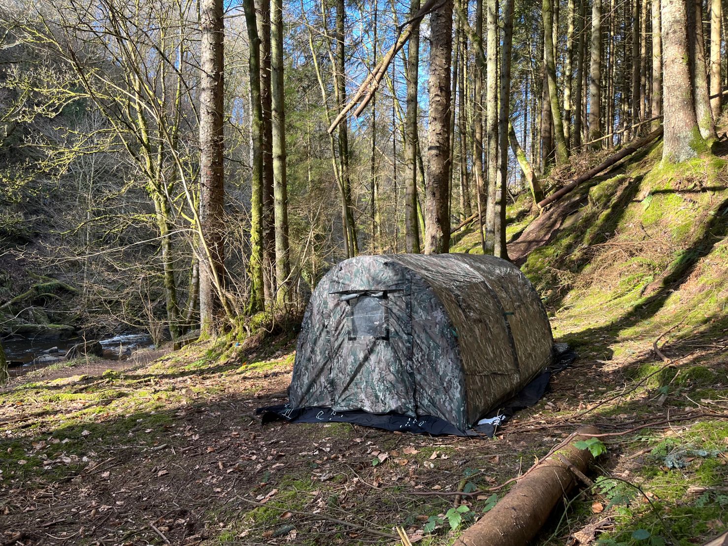 Rigloo Defender - Camouflage Summer - Green - Temporary Camps / Command ...