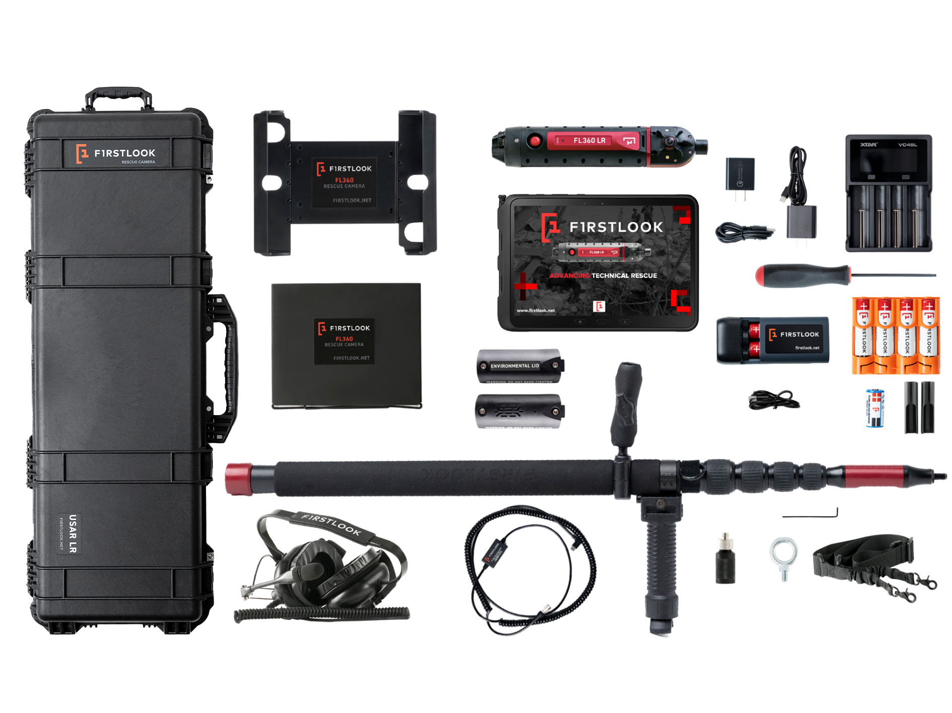 FL360 LR USAR - Urban Search & Rescue - w/ 10.1" Tablet - LTE - USAR ...