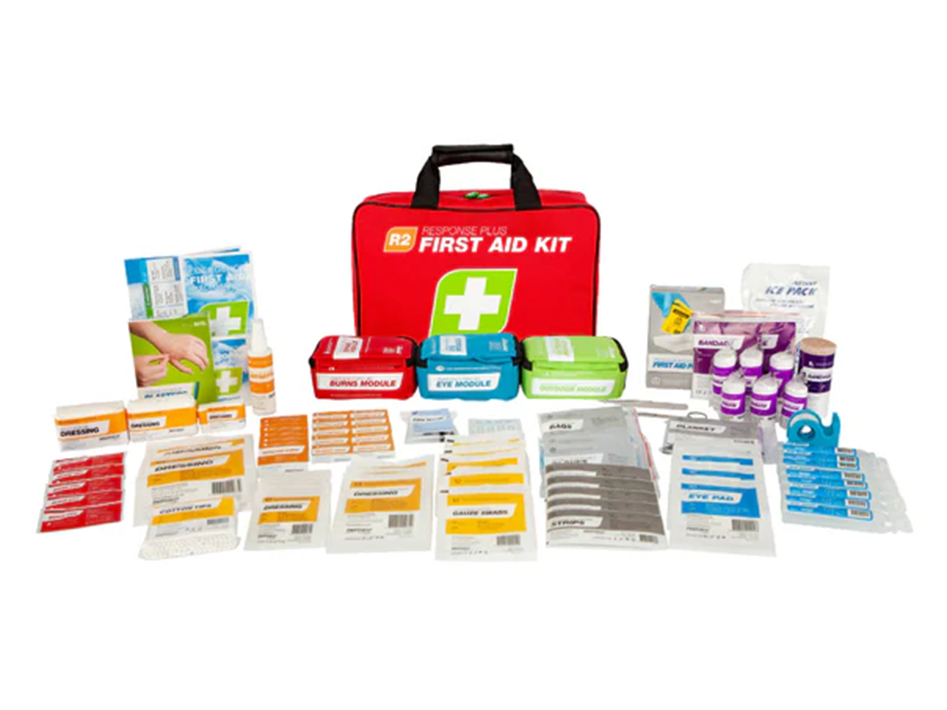 First Aid Kit R2 - Fast Aid Response Plus Kit Soft Pack - First Aid ...