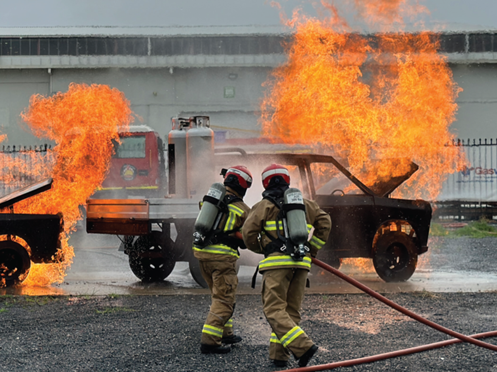 GASWORKS Live Fire Vehicle - Ute - Gas Fired Training Simulators - Fire ...