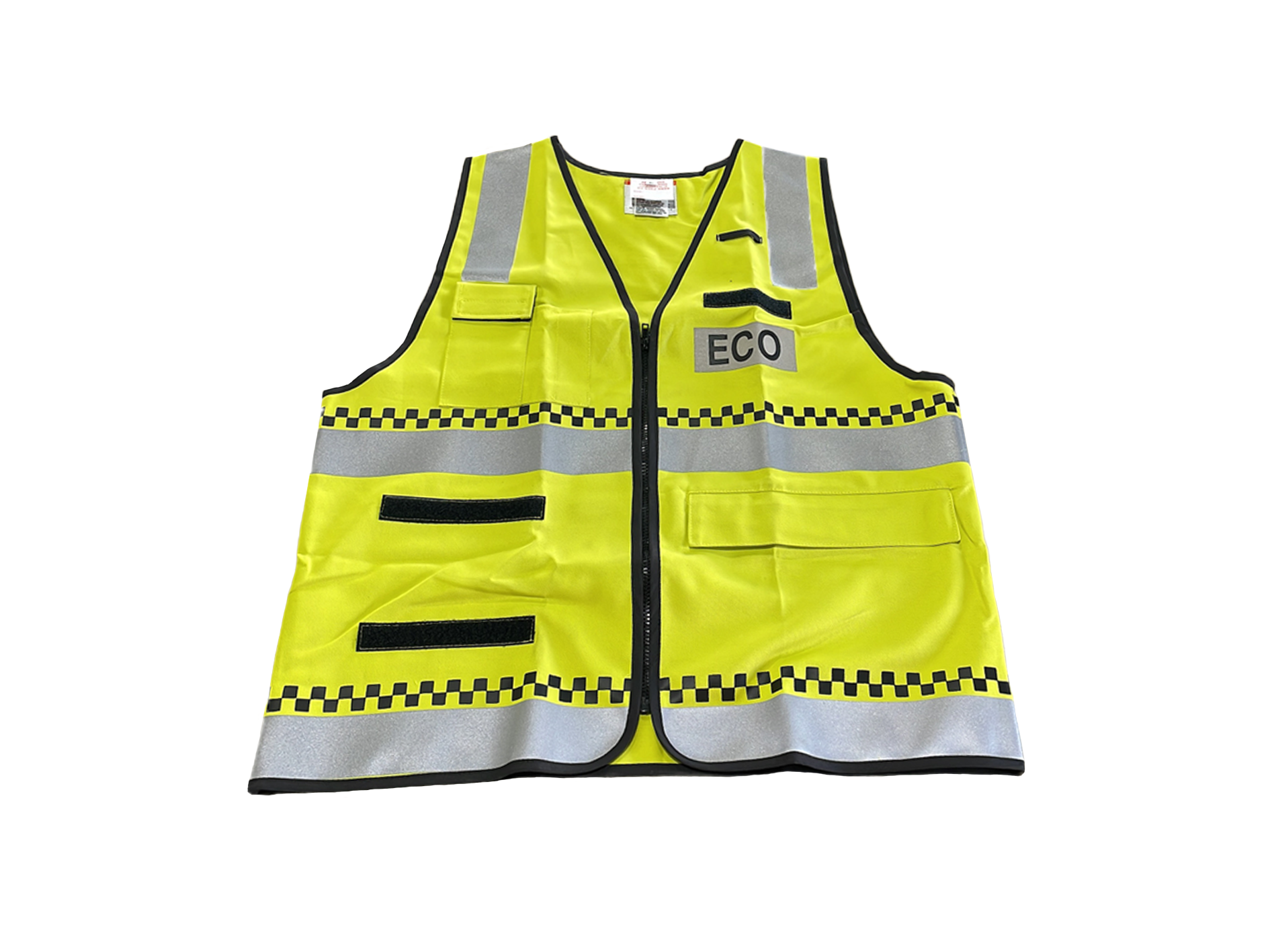 ECO - Proban Vest - ECO - Entry Control Officer - Lime/Yellow - Size XL ...