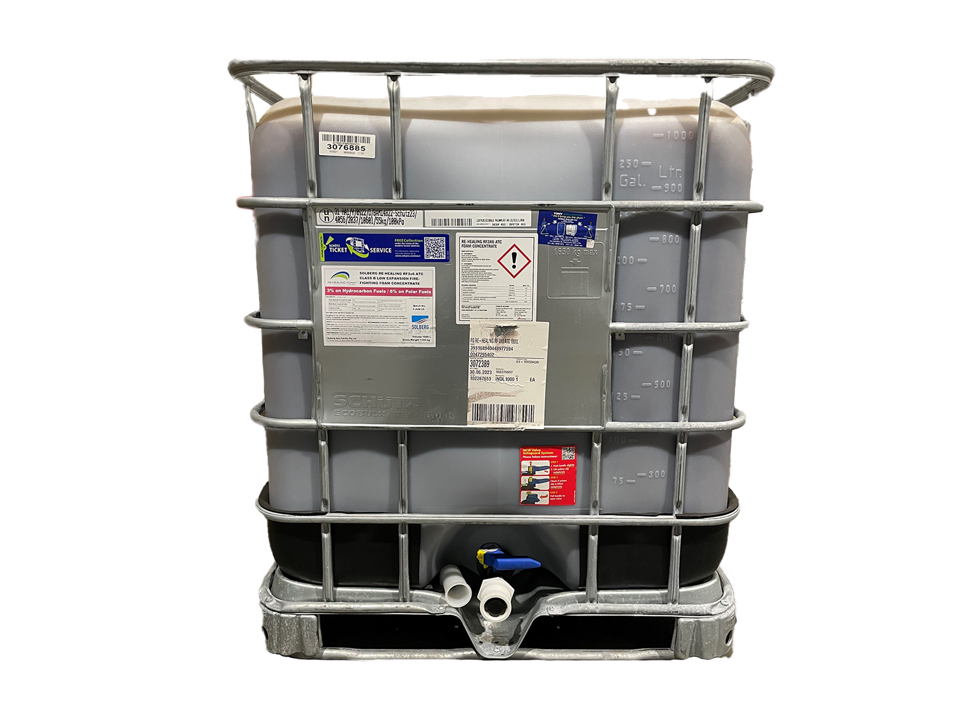 Perimeter Solutions - Solberg Re-Healing Foam RF3x6ATC-3%x6% 1000L IBC ...