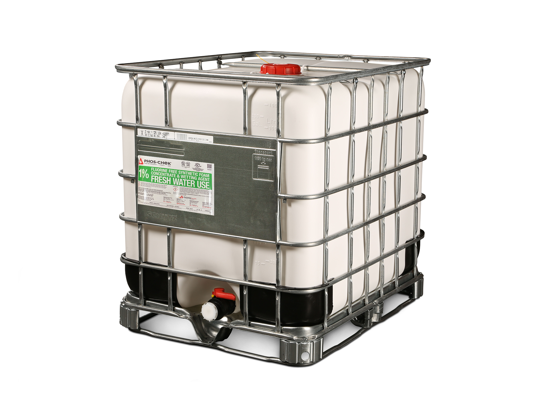 Perimeter Solutions - Phos Chek 1% A/B Fluorine Free 1000 Litre Tote ...