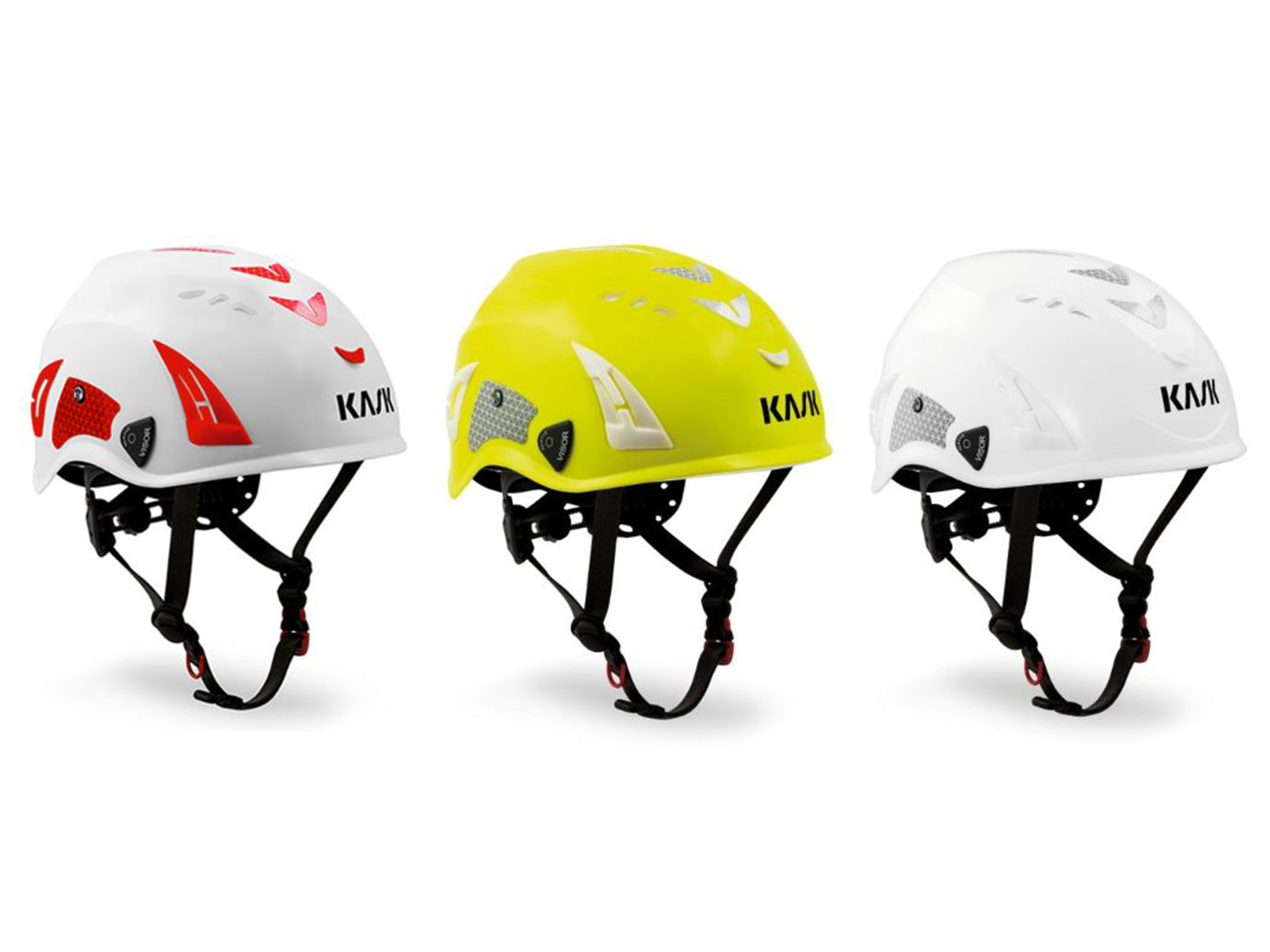 Kask HP Plus Hi Viz Helmet - Head Protection - Fire Rescue Safety ...
