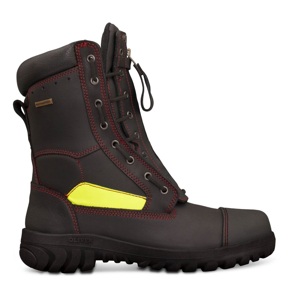 Oliver Structural Fire Boot, 230mm laceup, Front Zip 66-495 - Boots ...