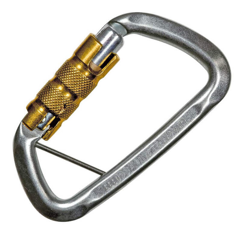 Steel Triplock Karabiner 50 kN Large - Connectors / Karabiners - Fire ...