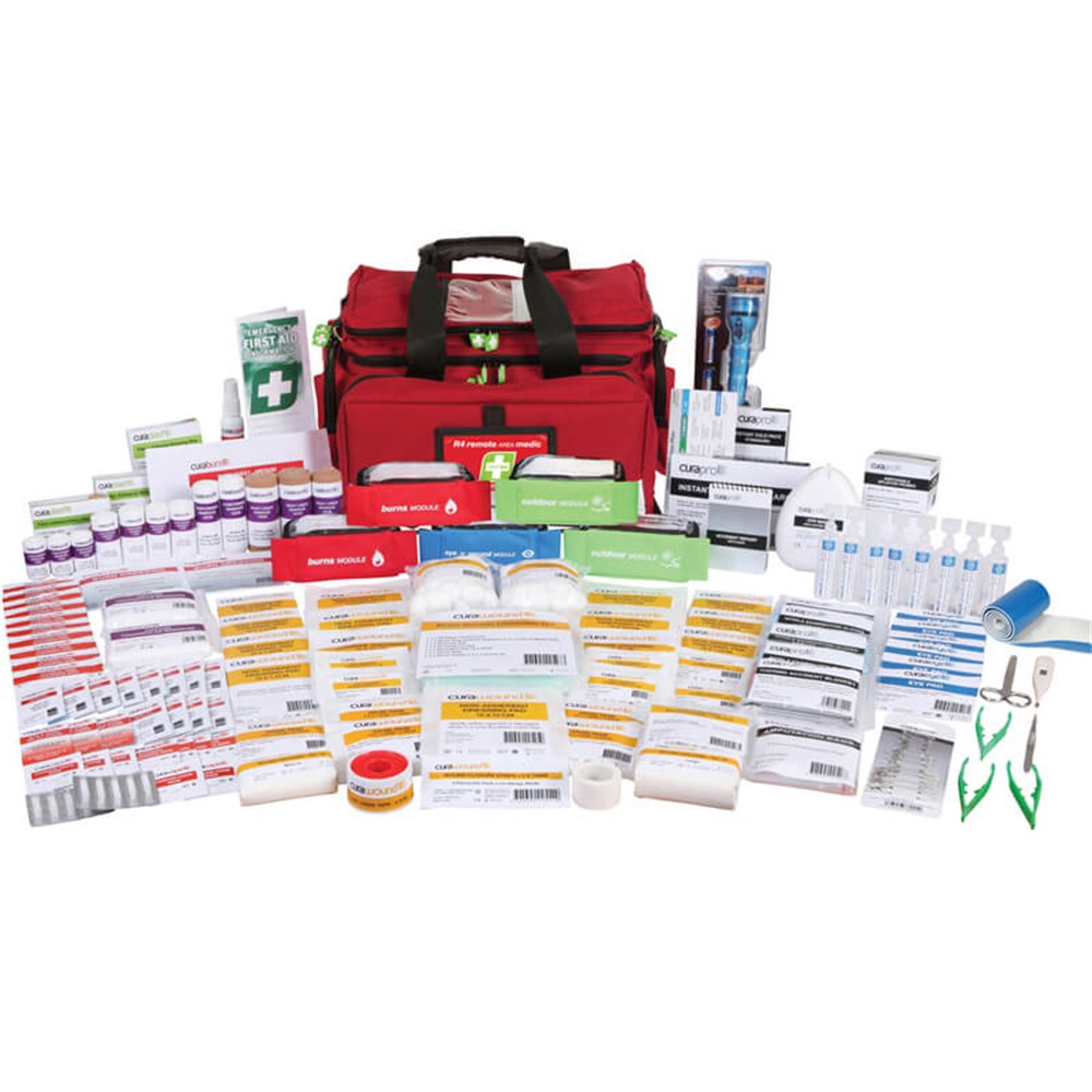 First Aid Kit R4 - Fast Aid Remote Area Medic Kit Soft Pack - First Aid ...