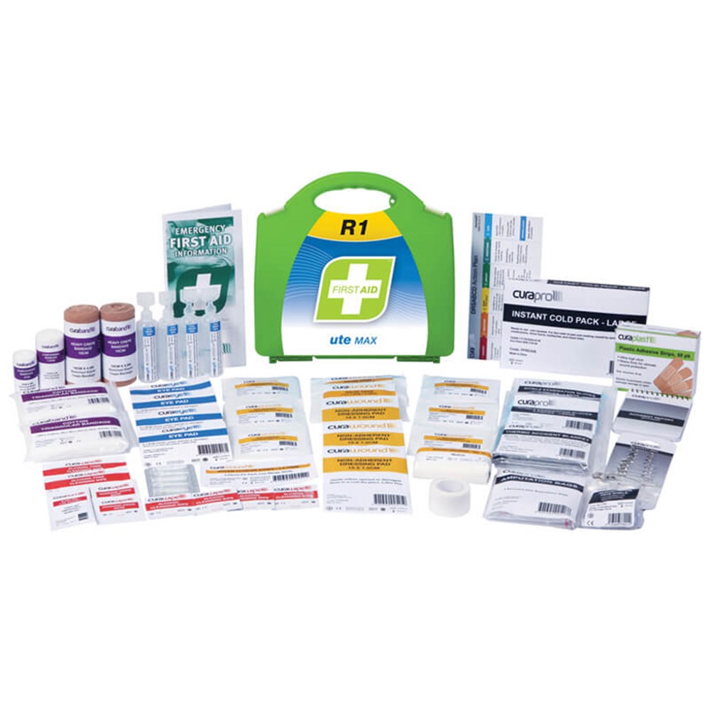 First Aid Kit R1 - Fast Aid Ute Max Plastic Portable - First Aid Kits ...