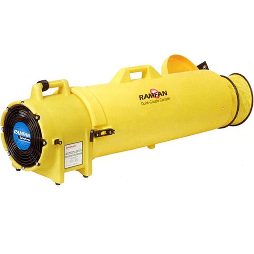 Ram Fan UB20 - 8Inch 1/3HP Blower-Exhauster-240V Inc Qck Couple ...